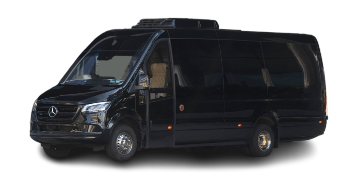 Luxury minibus hire - rent VIP Sprinter Mercedes Benz in Munich