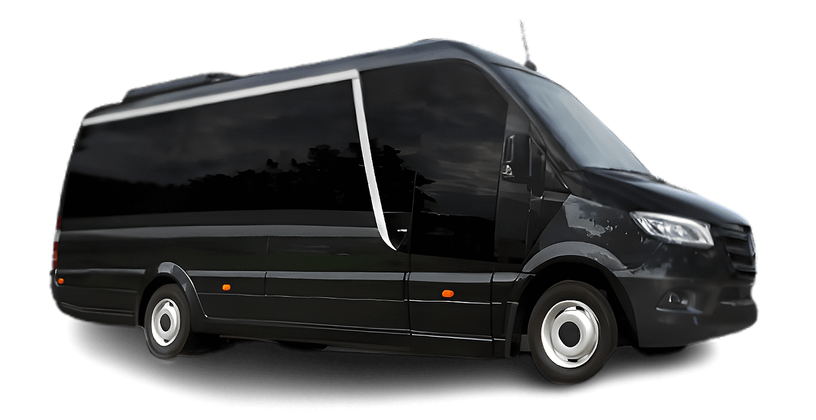 VIP minibus luxury sprinter minibus hire in Düsseldorf