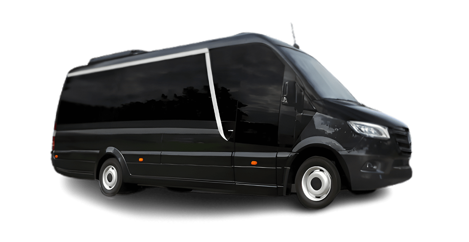 VIP minibus luxury sprinter minibus hire in Düsseldorf