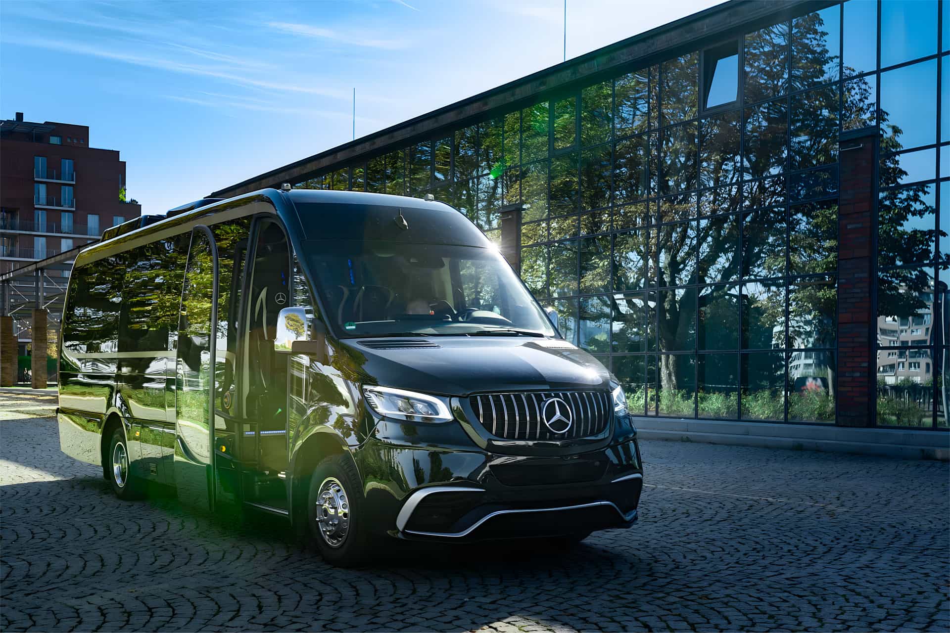 Luxury minibus, VIP Sprinter - for hire in Frankfurt and Hesse