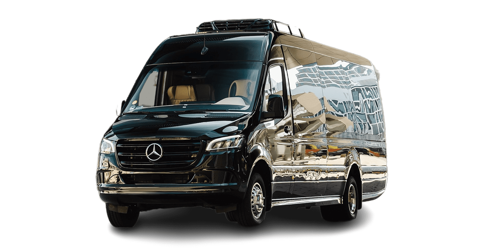 Luxury minibus hire- VIP Sprinter up to 20 people